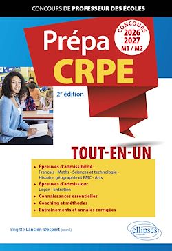 Prépa CRPE tout-en-un Concours 2026-2027 M1/M2 pdf epub eBook